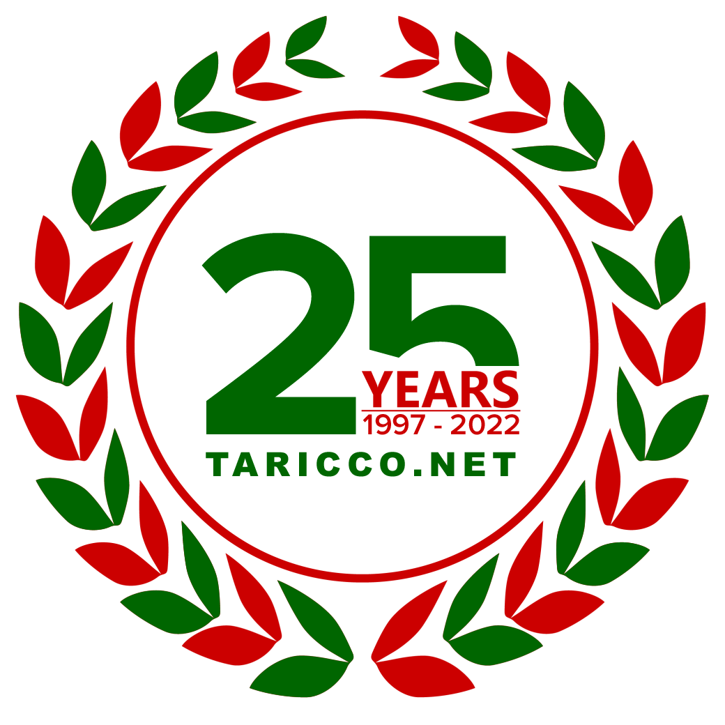 Taricco Network | Celebrating 25 years taricco.net 1997-2022